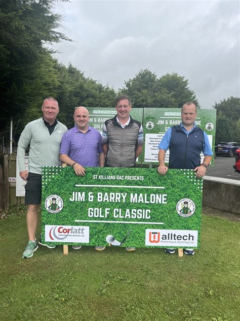 Newryie A Great Weekend Of Golf At Jim And Barry Malone