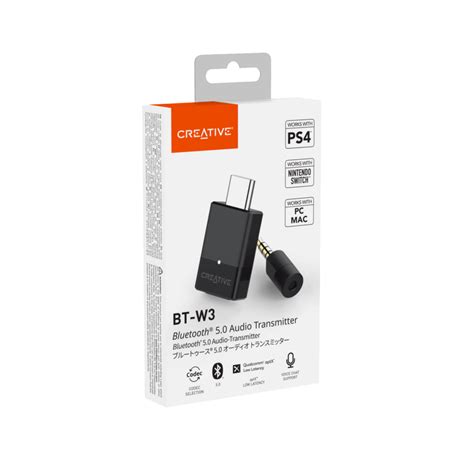 Creative Bt W3 Audio Inalámbrico Sin Retardo Fantasymundo