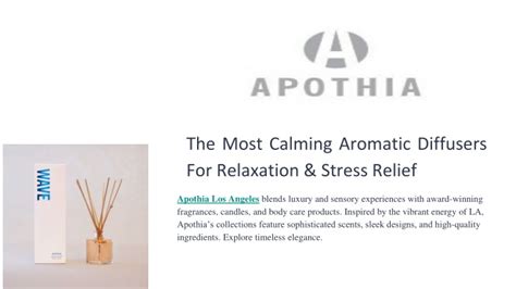 Ppt The Most Calming Aromatic Diffusers For Relaxation And Stress Relief Powerpoint Presentation