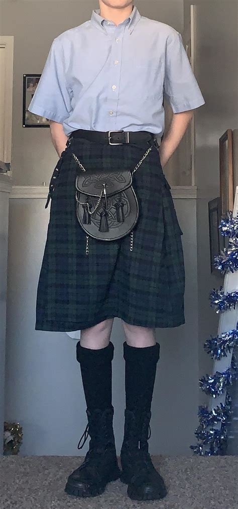 Got My First Kilt Today How Do I Look R Kilt