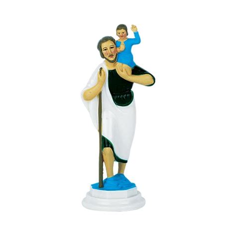 Auto Statue St Christopher Plastic 12 1749 620