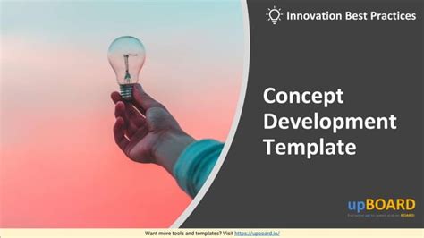 Concept Development Template Pptx