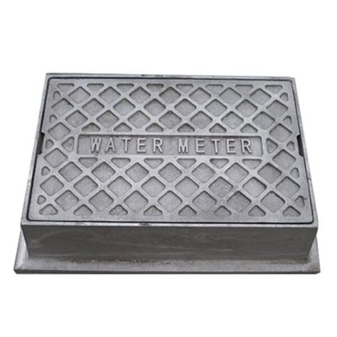 Hydroflow Meter Box Aluminium Lid And Frame Water Meter 400 X 250 X