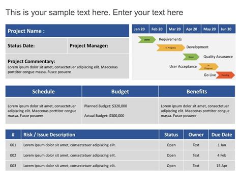 Free Project Summary Powerpoint Templates Download From 103 Project