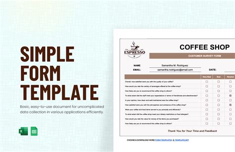 Free Editable Survey Templates In Excel To Download