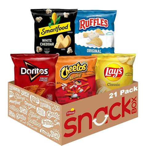 Frito Lay Flamin Hot Mix Variety Pack Pack Of 21classix Mix