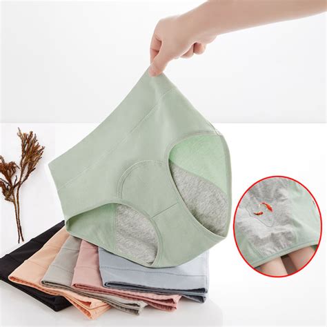 Physiological Underwear Pure Cotton Aunt Menstrual Period Side Leakage
