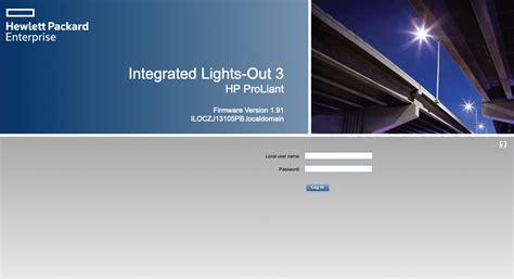 How Do I Perform A Reset Of The Ilo3 Interface On An Hp Server