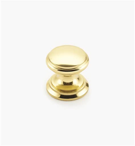 Bevelled Brass Round Knobs Lee Valley Tools Bevelled Brass Round Knobs Lee Valley Tools