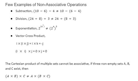 Jee Non Commutativity And Non Associativity