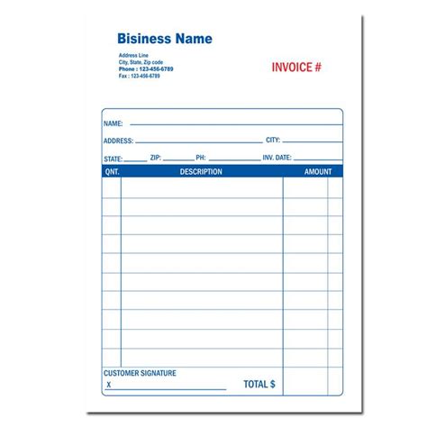 Generic Invoice Template Invoice Templates [10 Free Downloads]