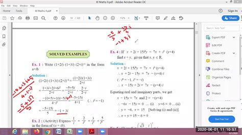 Complex Number Division Youtube