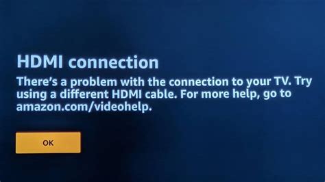 I Get The Hdmi Connection Error Even Though The App Is Installed On My Android Tv Directly How
