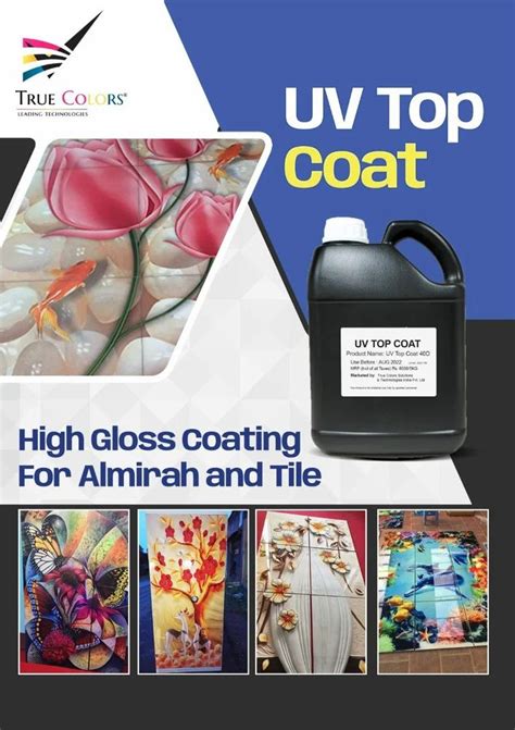 Uv Coating Chemical For Industrial Packaging Size 5kg At ₹ 750kg In