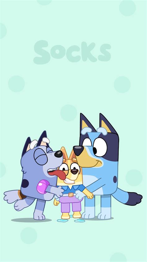 Socks Phone Wallpapers Bluey Official Website