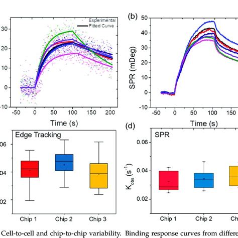 Measured Wga Binding Kinetic Constants With Edge Tracking And Spr
