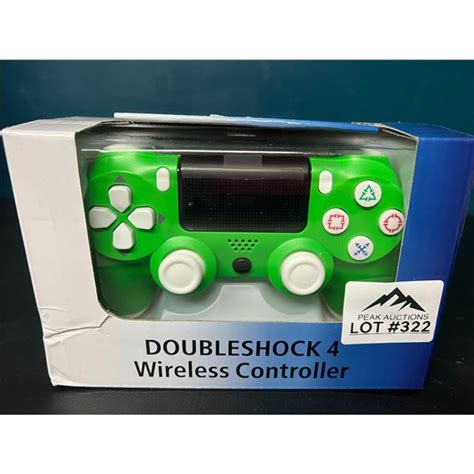 Lot Of 1 Doubleshock 4 Wireless Controller For Playstation 4 Lime Creen