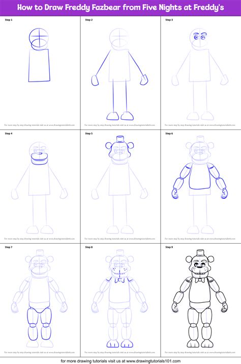 How To Draw Freddy Fazbear