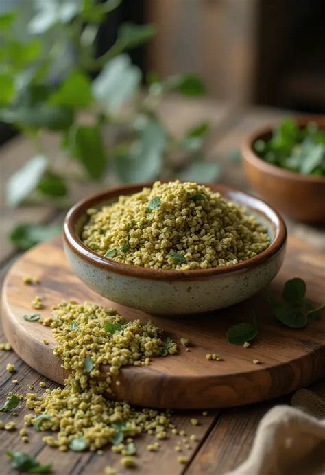 Freekeh Pirított Zöld Búza Egészséges Alapanyagként Ízek és Illatok