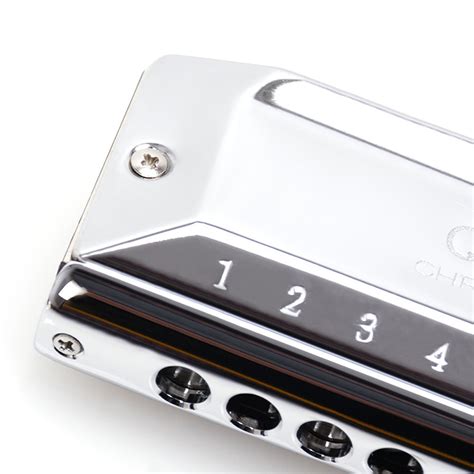 Qimei Chromatic Harmonica 16 Holes 64 Tones Mouth Grandado