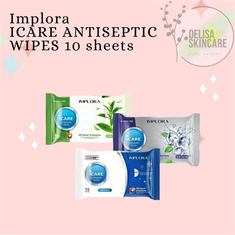 Jual Icare Antiseptic Wipes 10 Sheet Shopee Indonesia