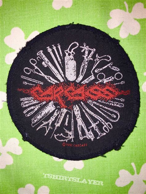 Carcass Patch Collection Tshirtslayer Tshirt And Battlejacket Gallery