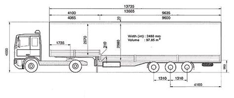 Mega Jumbo Semi Trailer  552×234 Caminhão De Madeira Veículo