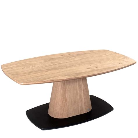 Made In Germany Couchtisch Torcella Wildeiche Bianco Teilmassiv Höhenverstellbar