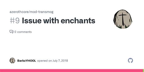 Issue With Enchants Issue Azerothcore Mod Transmog Github