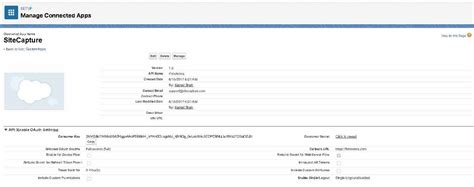 salesforce setup lightning ui sitecapture
