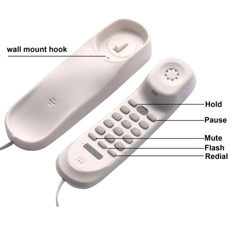 Line Powered Corded Wall Phones