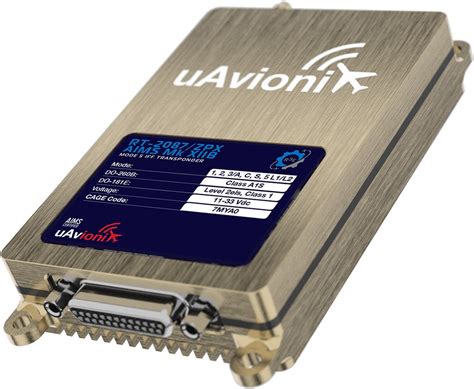 Rt 2087zpx Iff Transponder Capital Aircraft Services