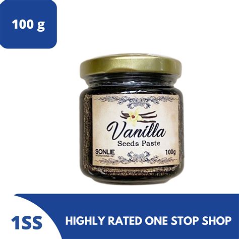 Sonlie International Inc Vanilla Seeds Paste 100g Lazada Ph