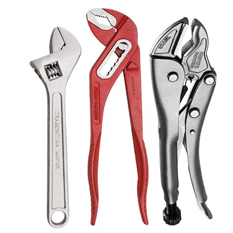 Kit Alicate De Pressão Alicate Bomba D Água Chave Ajustável Shopee Brasil