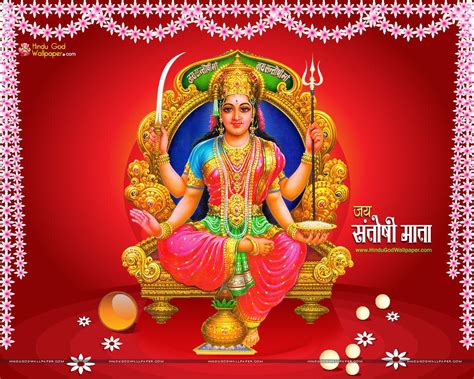 Santoshi Maa Wallpapers Top Free Santoshi Maa Backgrounds