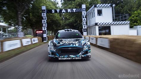 Ford Puma Rally1 Hybrid Wrc Prototype Makes Goodwood Debut Autodevot