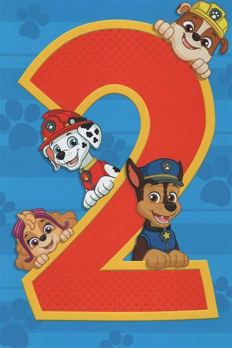 Paw Patrol 2nd Birthday Paw Patrol Birthday Cake Nok041 Creative