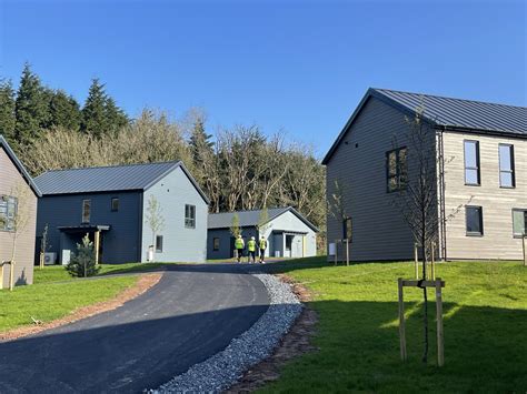 Timber Frames Supplied To Bluestone Lowfield Timber Frames