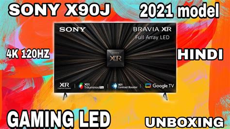 SONY X90J Unboxing and first impression #SONY #55X90J #65X90J #75X90J # ...