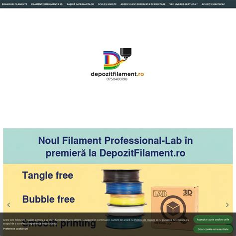 Filamente Polymaker Depozit Filament 3d