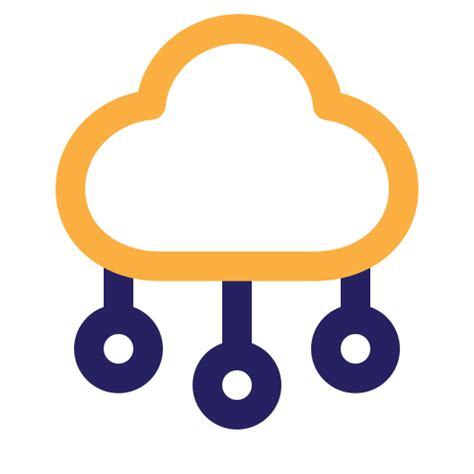 cloud computing network data server database icon download on