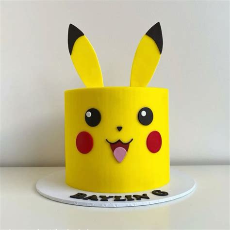 Pikachu Pikachu Cake Birthdays Pikachu Cake Boy Birthday Cake