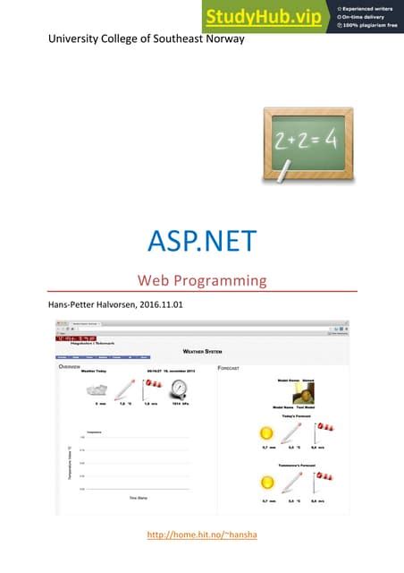Aspnet And Web Programming Pdf