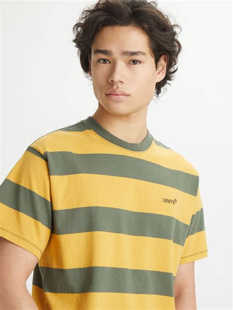 Levis® T Shirt Red Tab™ Vintage A06370054 Gelb Loose Fit Modivode