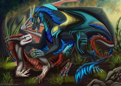 Rule 34 Bl Darksoul Blue Penis Bodily Fluids Cum Dragon Duo Feral