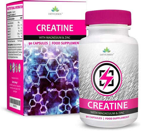 Creatine Creatine Monohydrate With Magnesium Zinc Vitamin B5
