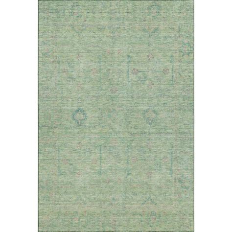 Dalyn Rugs Ravenna Rn5 Seafoam Indooroutdoor Luxury Washable Bedroom