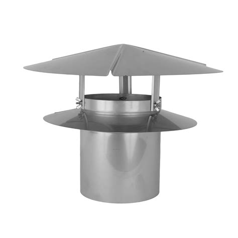 Metal Chimney Caps Stainless Steel Galvanized Chimney Cap By Homesaver