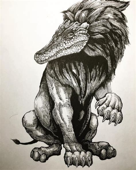 Ammit Ancient Egyptian Goddess Drawing Ammit Devourer Egyptian