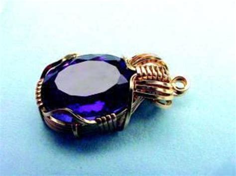 Beautiful Wire Wrapped Jewellery How To Wire Wrap A Faceted Gemstone